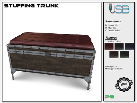 Second Life Marketplace - [USB] - Stuffing Trunk (PG)